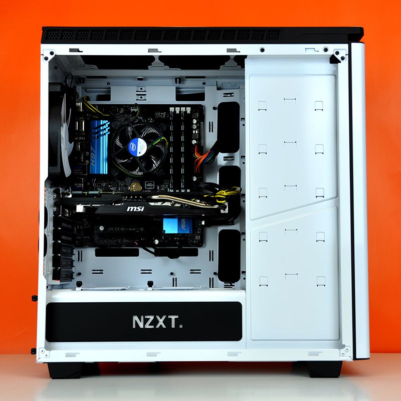Build Log (Sirin Intel / Nvidia Gaming PC in NZXT H440) – Evatech News