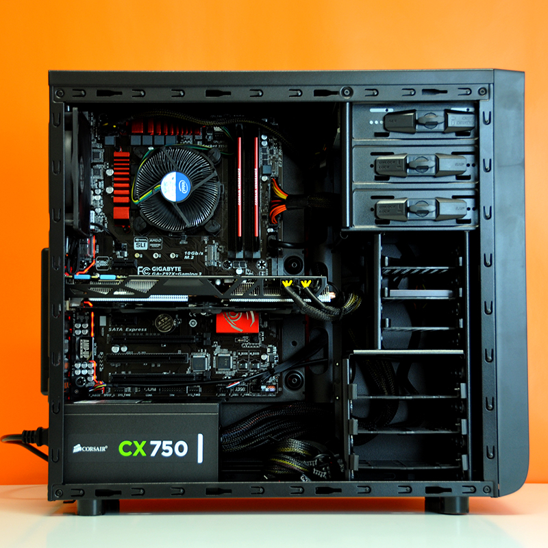 Build Log (Sirin Intel / Nvidia Custom Gaming PC in BitFenix Comrade ...