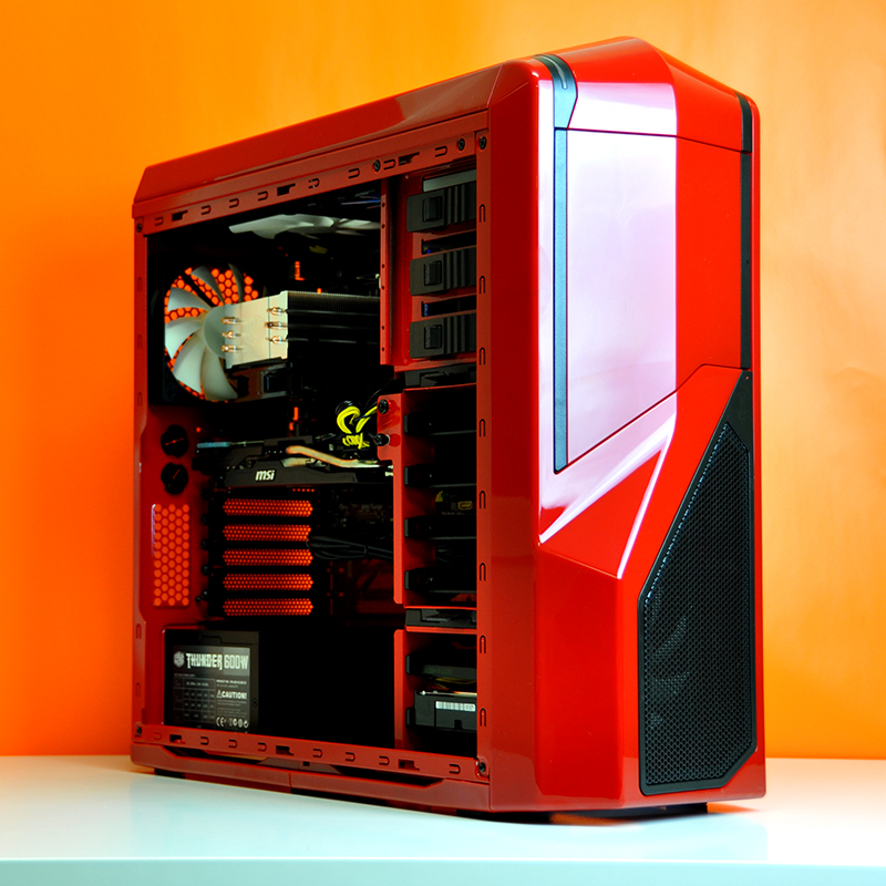 Build Log (Kishi AMD / ATI Custom Gaming PC in NZXT Phantom 410 ...