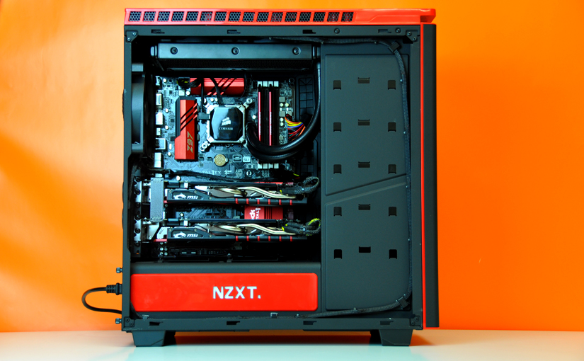 Intel Ultimate Custom Gaming PC in NZXT H440 - Evatech News