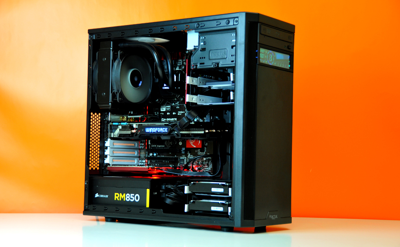 Intel Ultimate Custom Gaming PC in Fractal Design Core 2500 - Evatech News