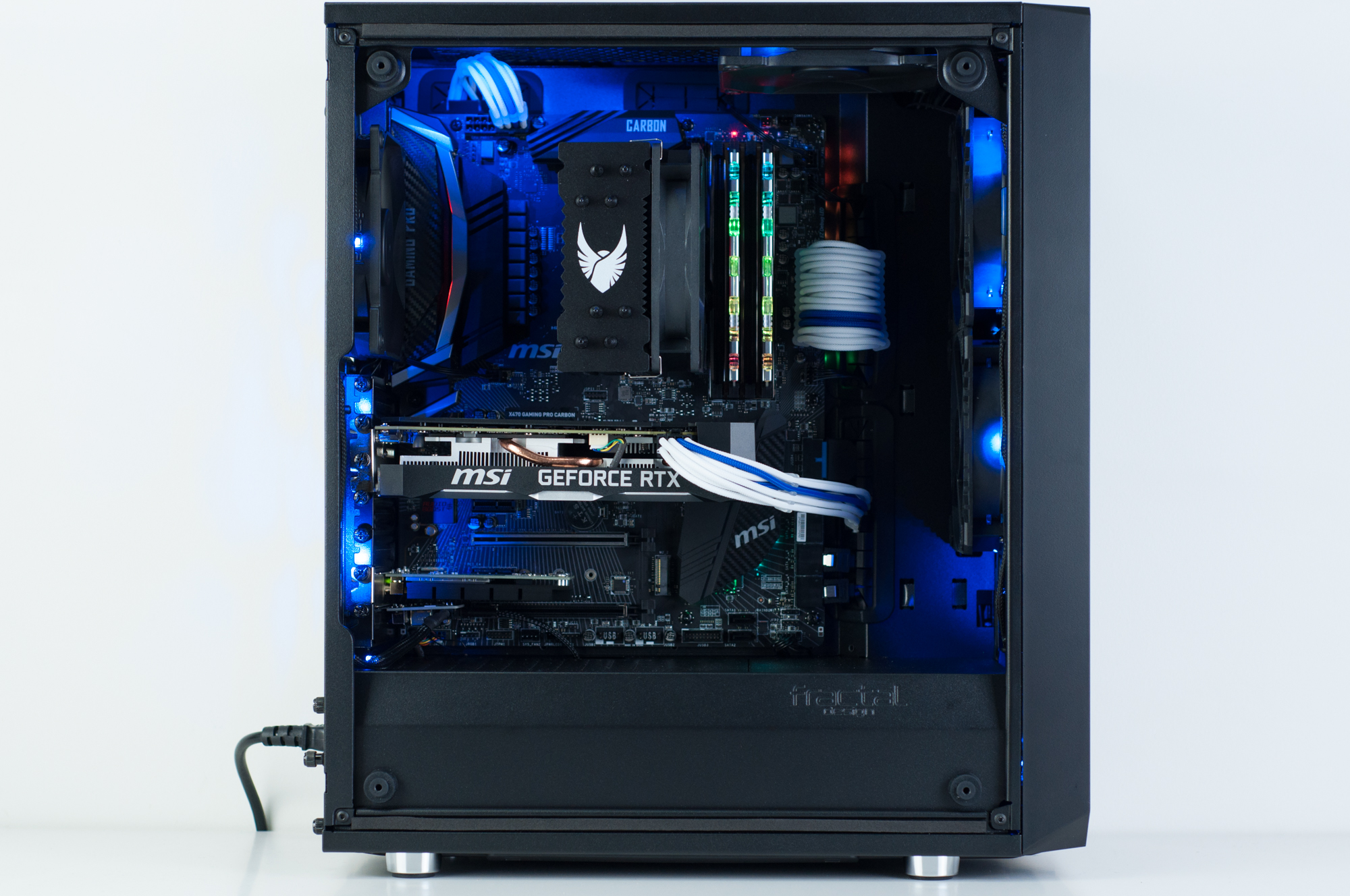 Wraith Custom Gaming PC in Fractal Design Meshify C Tempered Glass ...