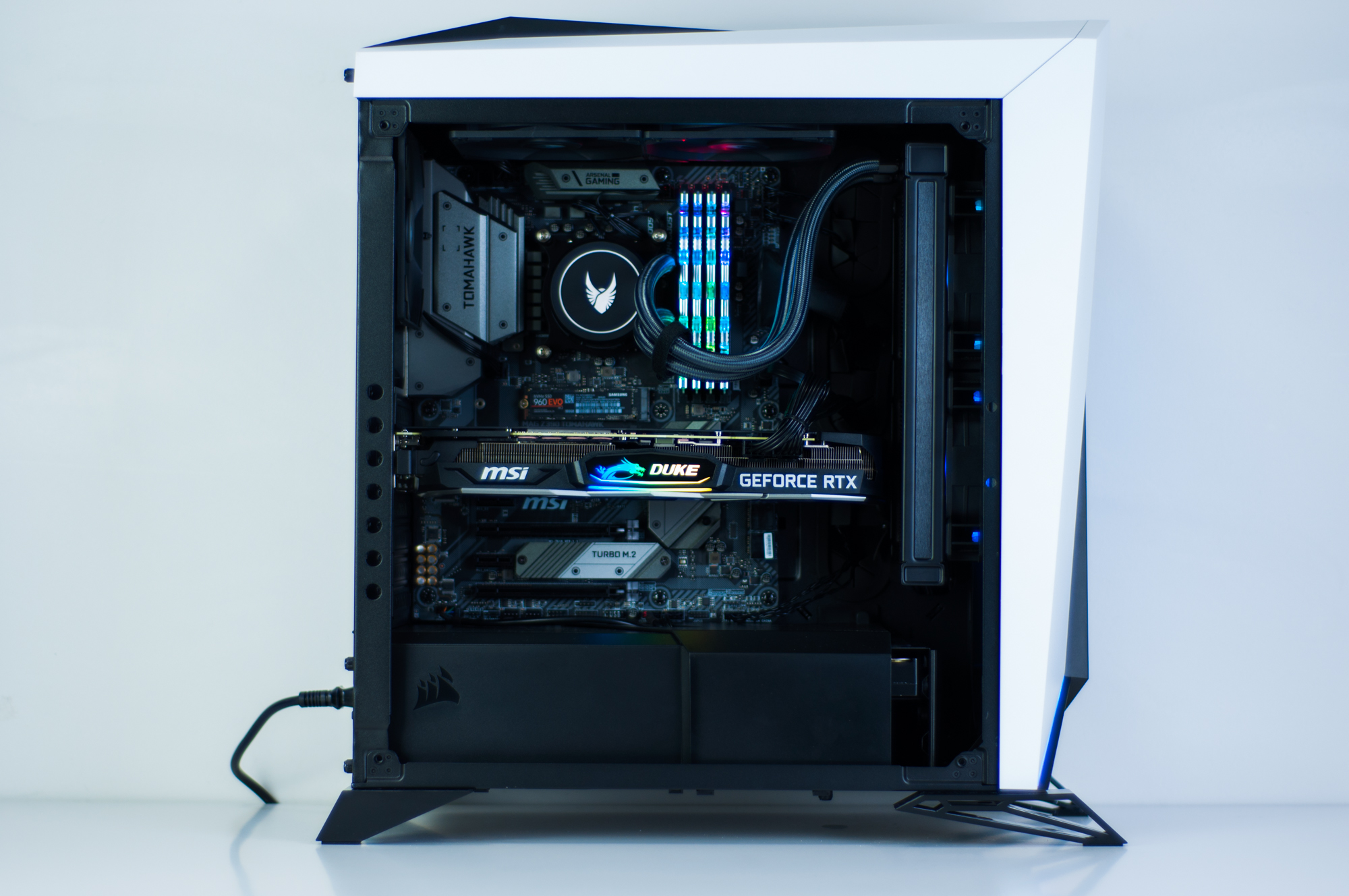 Valkyrie Kilo Mark-2 Gaming PC in Corsair Spec Omega RGB White ...