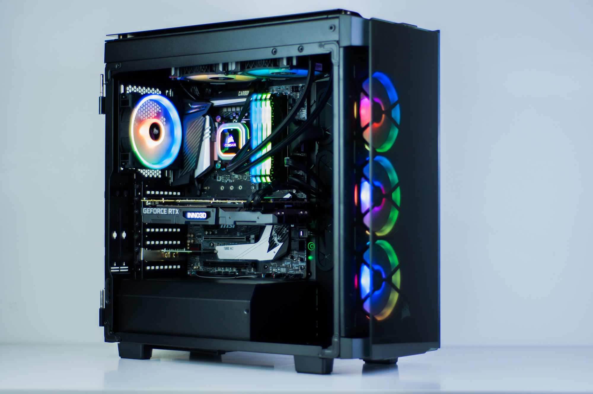 Valkyrie Custom Gaming PC in Corsair 500D RGB | Evatech News