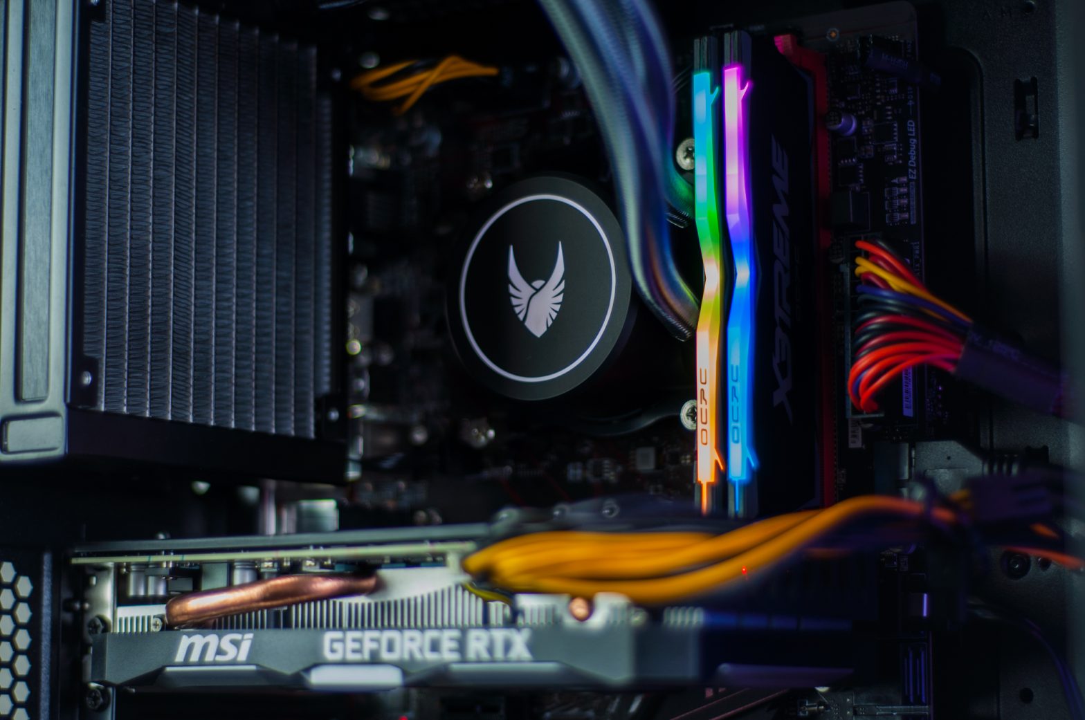 Valkyrie Gaming PC in Corsair iCUE 220T RGB Black | Evatech News