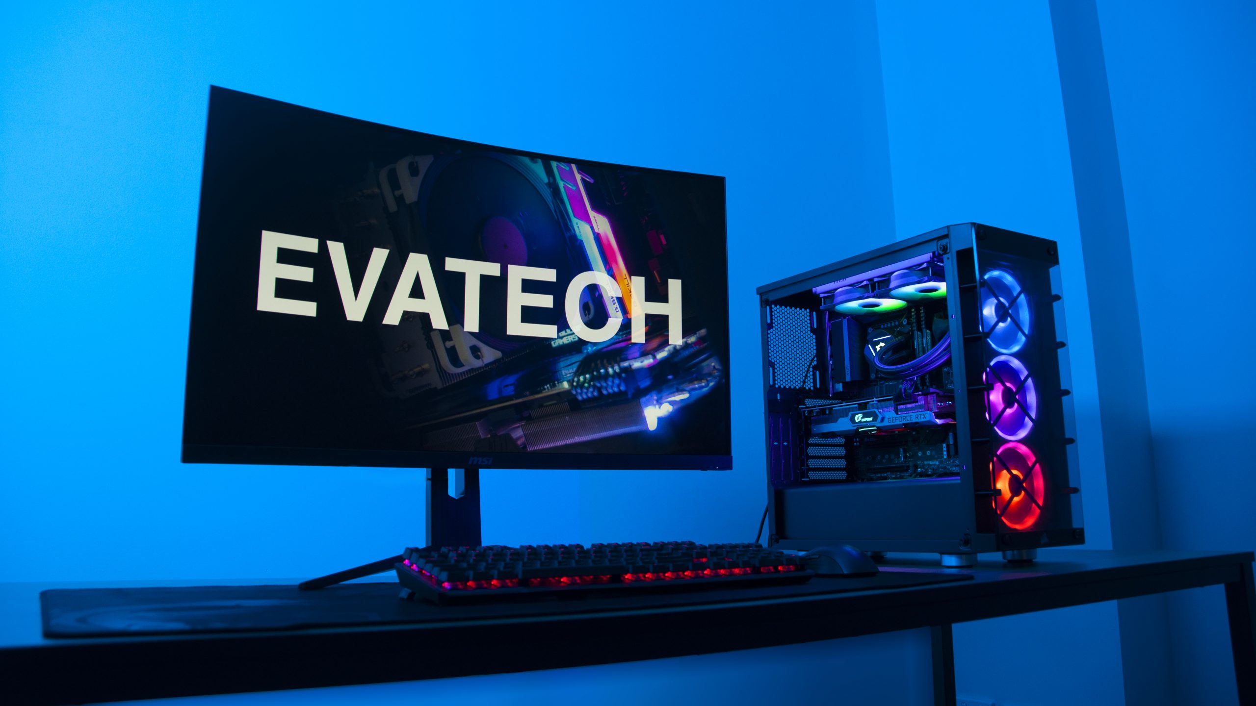 Valkyrie X Gaming PC in Corsair 465X RGB Black - Evatech News