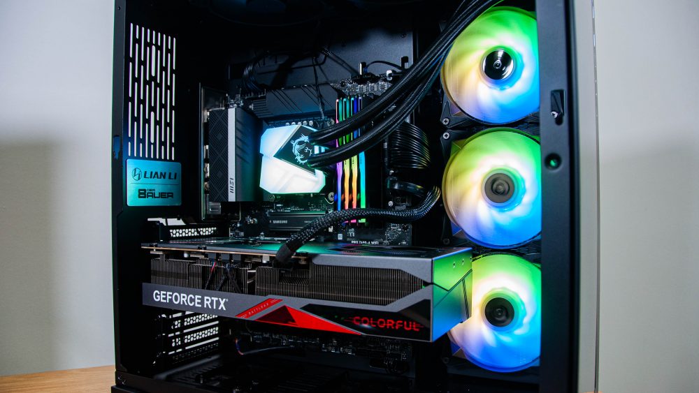 Valkyrie X Gaming PC in Lian Li PC-O11D Black - Evatech News