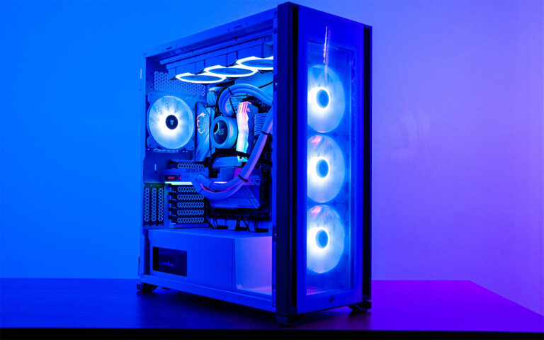 Valkyrie Gaming PC | Corsair 7000X White - Evatech News